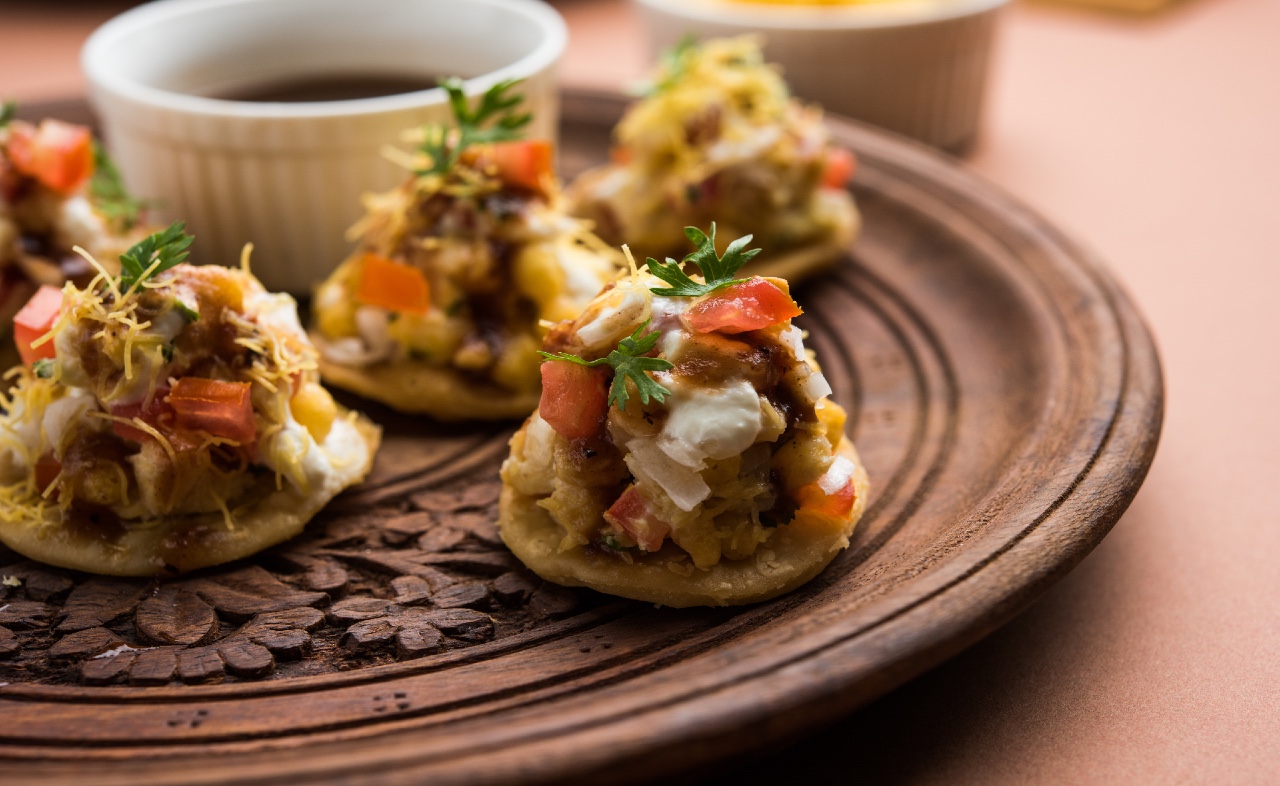 Here's what the chaat festival at the Courtyard by Marriott in Agra ...