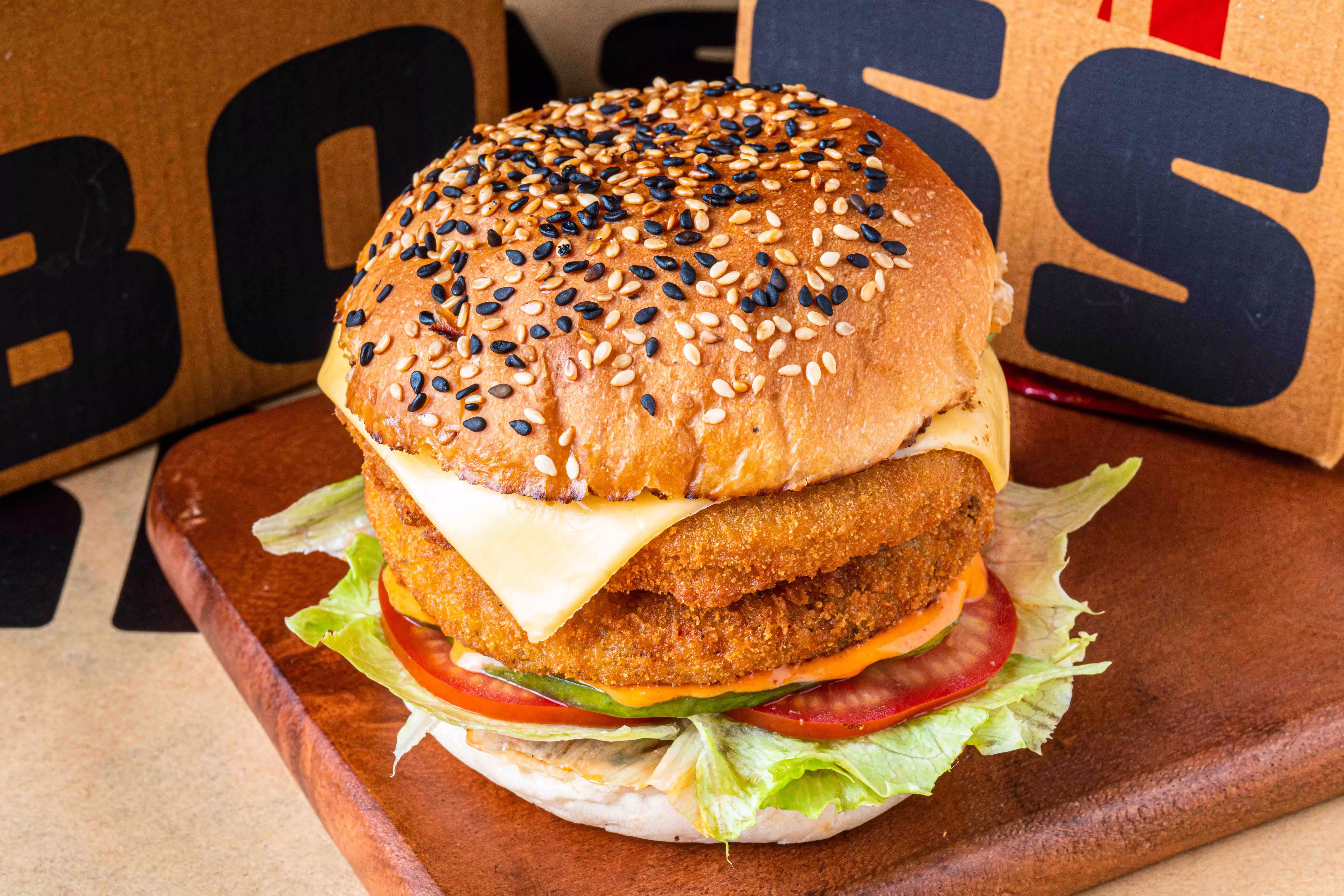 We had an office party with drinks, gossip and some Boss Burgers